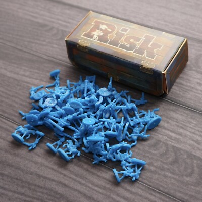 Risk | Blue Army Miniatures & Box, Infantry, Cavalry, & Artillery ...