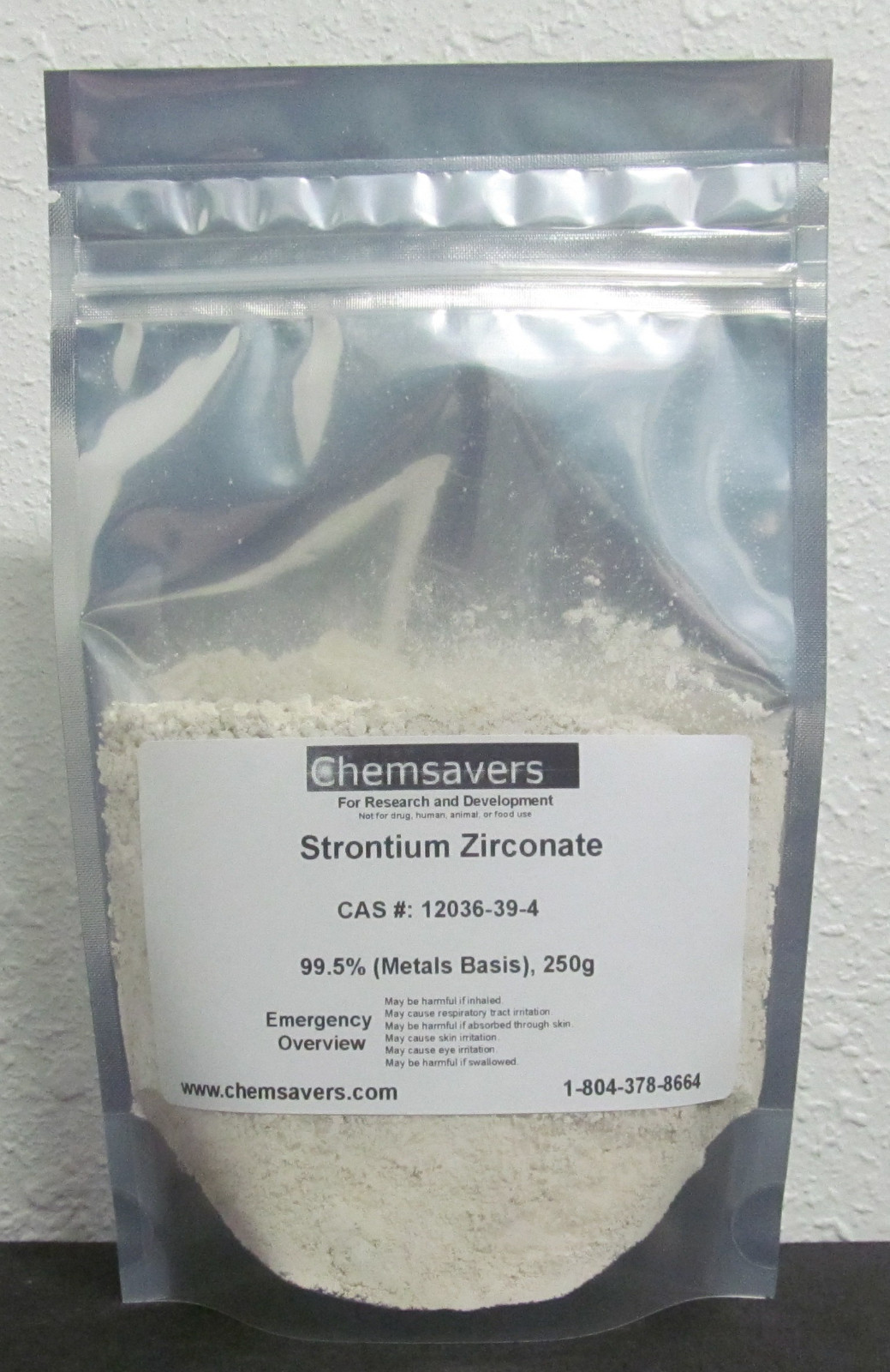 Strontium Zirconate, 99.5% (Metals Basis), Certified, 250g | eBay