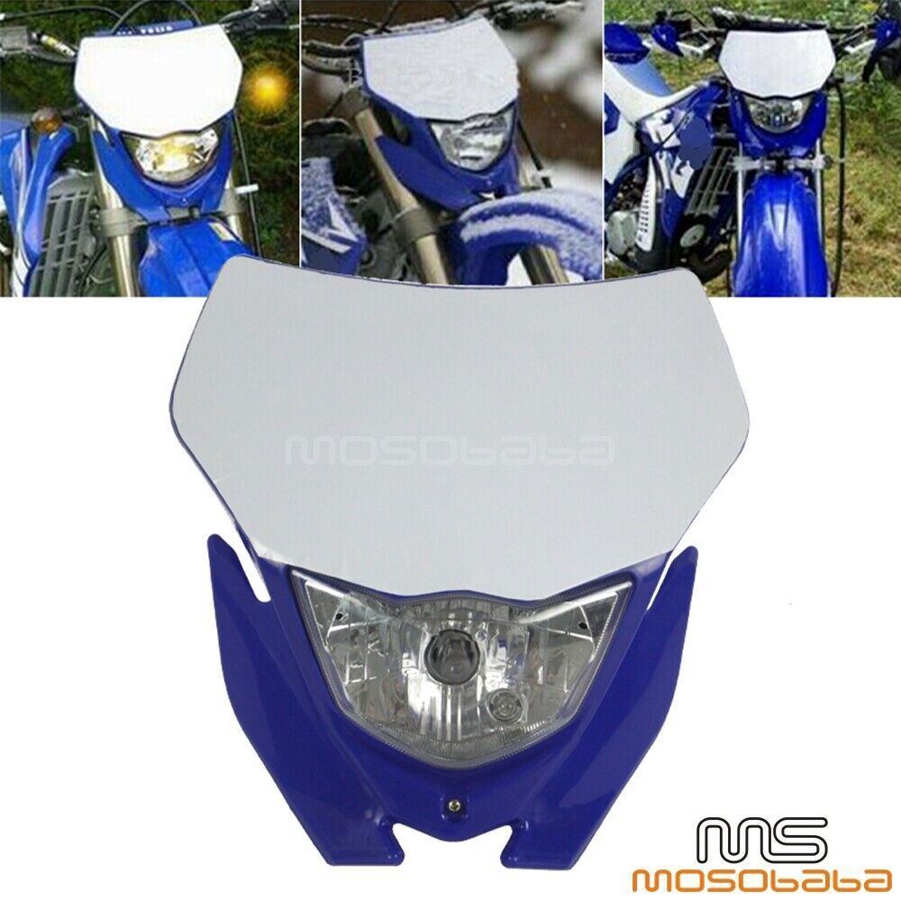 For Yamaha WR450F WR250R YZ250F TTR 230 225 Enduro Motocross Headlight ...