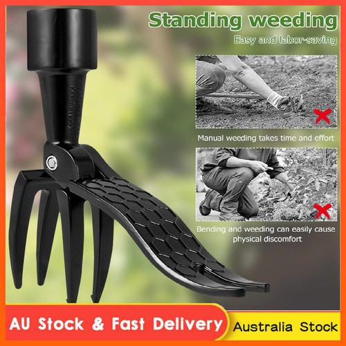 Weeder Picker Stand Up Weed Puller Tool Hand Weeder Root Remover ...