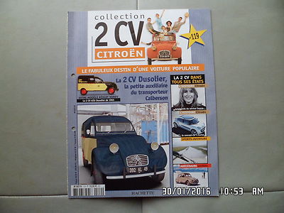 MAGAZINE CITROEN 2CV N°119 2 CV AZU DUSOLIER 1965 J61 | eBay