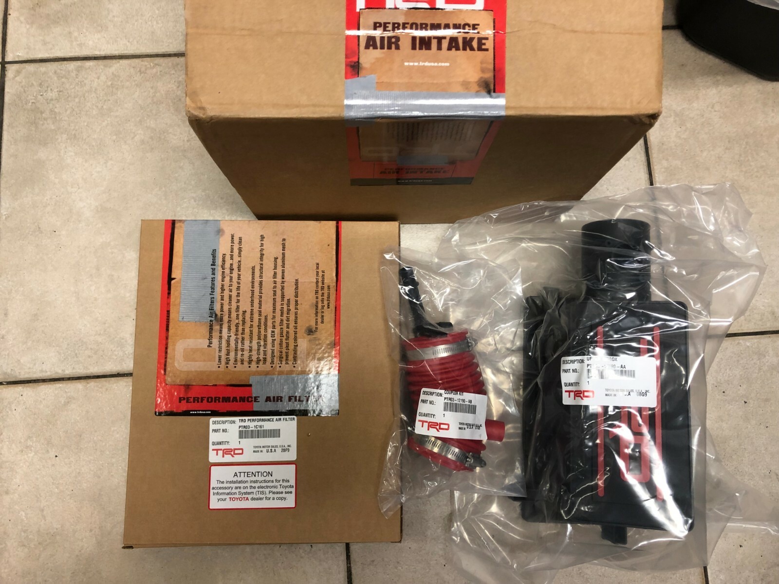 2020-2024 TOYOTA COROLLA & HATCHBACK 2.0L TRD PERFORMANCE AIR INTAKE ...