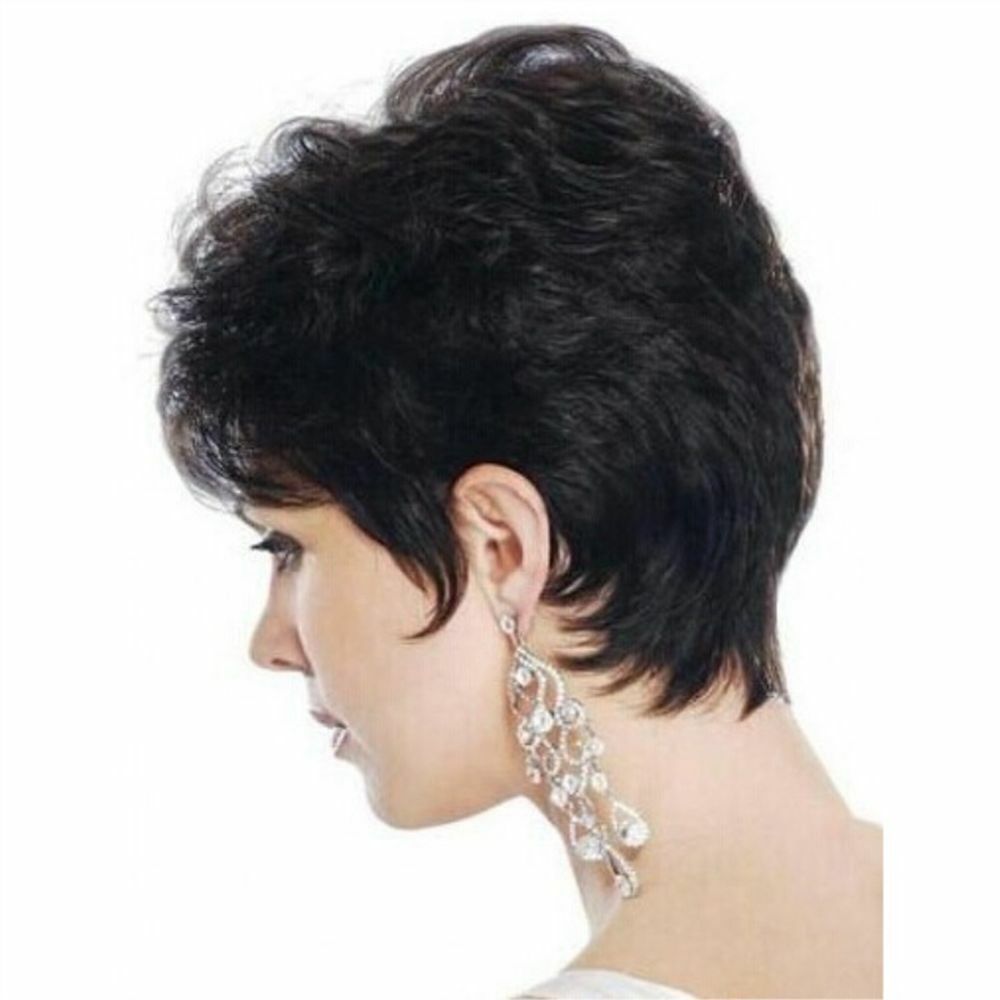 Women Short Curly Wigs Short Curly Blend Messy Fashion Wigs for Women ...