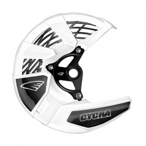 Cycra Tri-Flow Front Disc Cover with Mounting Kit White 1910910020 | eBay