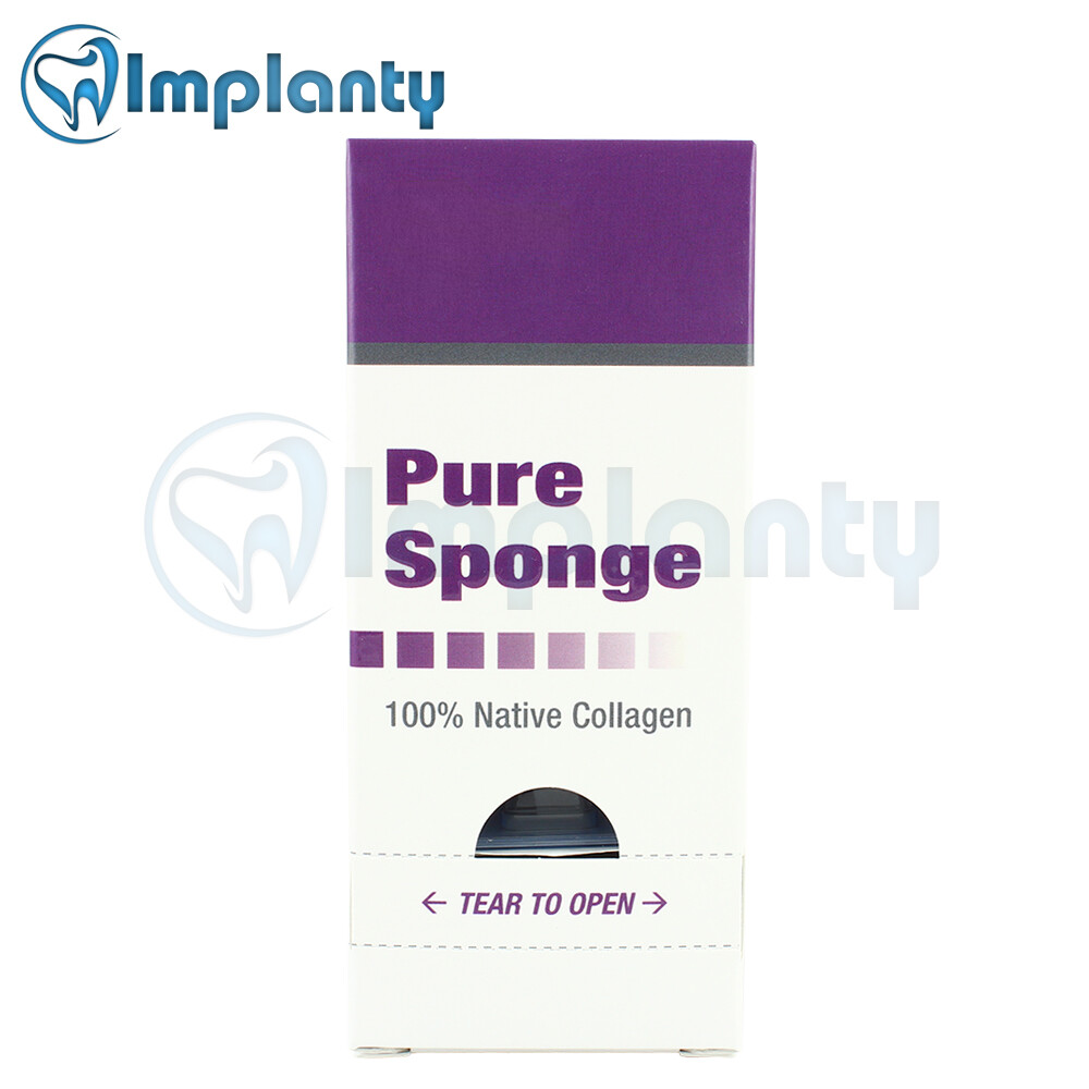 Dental Pure Sponge Collagen Plug Individual Packaging Oral Application ...