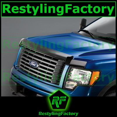 Ford F150 09-14 2014 Truck Smoke Bug Shield Deflector Hood Guard ...
