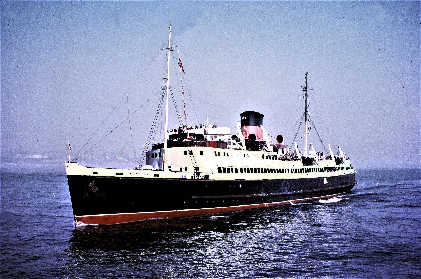 IOMSPCo Steam Packet ships Sets 10 6x4" Colour & BW photos & A4 prints ...