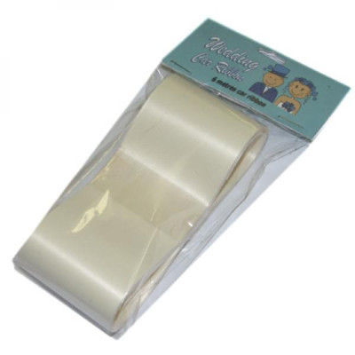 Eye-Catching Ivory Decorative Budget Car Ribbon 6 Metres in Length ...