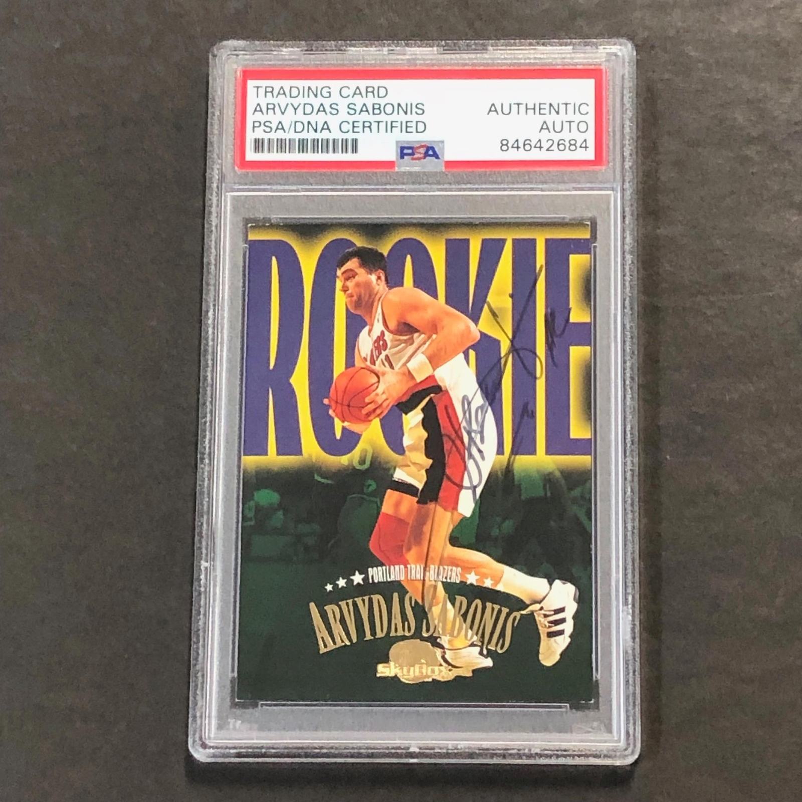 Arvydas Sabonis Autographed Memorabilia | Signed Photo, Jersey ...