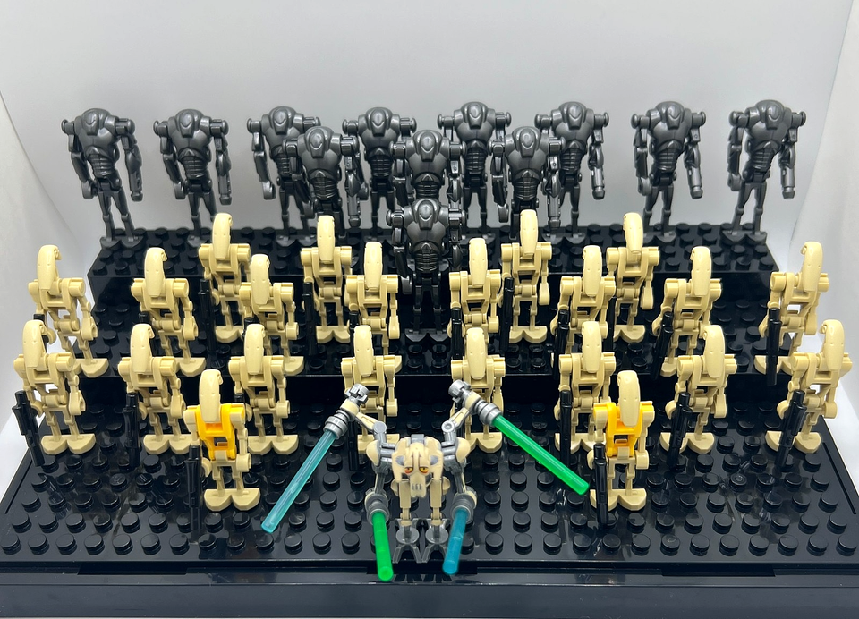 Star Wars x35 Droid Army Bundle Battle Droids, Super Battle Droids ...