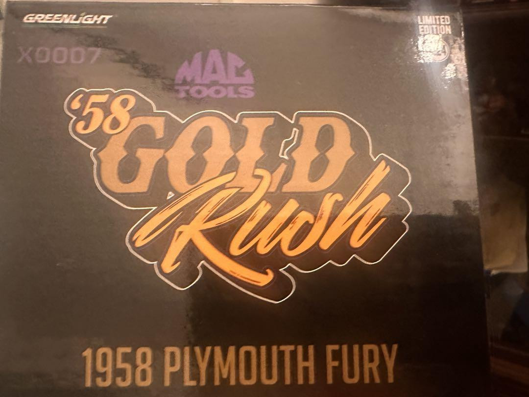 1958 Plymouth Fury Gold Mac Tool Collaboration | eBay 1958 Plymouth Fury Gold Mac Tool Collaboration | eBay