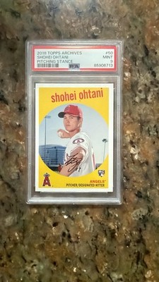 2018 Topps Archives - Shohei Ohtani #50 Pitching Stance Rookie Card | eBay