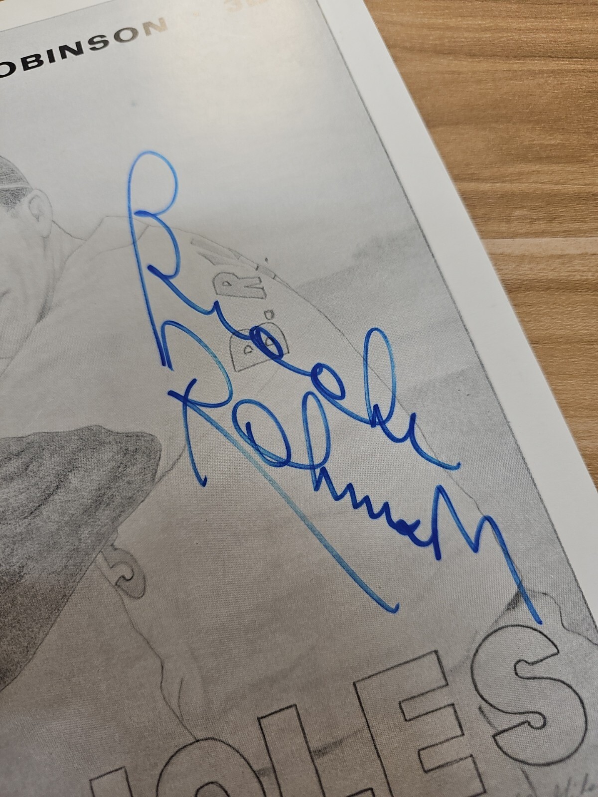 Brooks Robinson Autographed 8.5x11 Sketch Photo 47/100 P458 | eBay