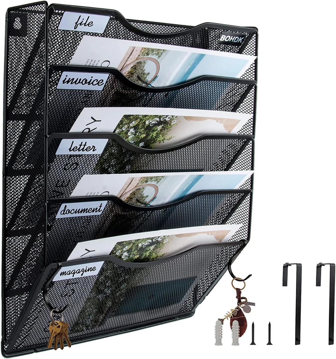 Vertical Wall File Organizer