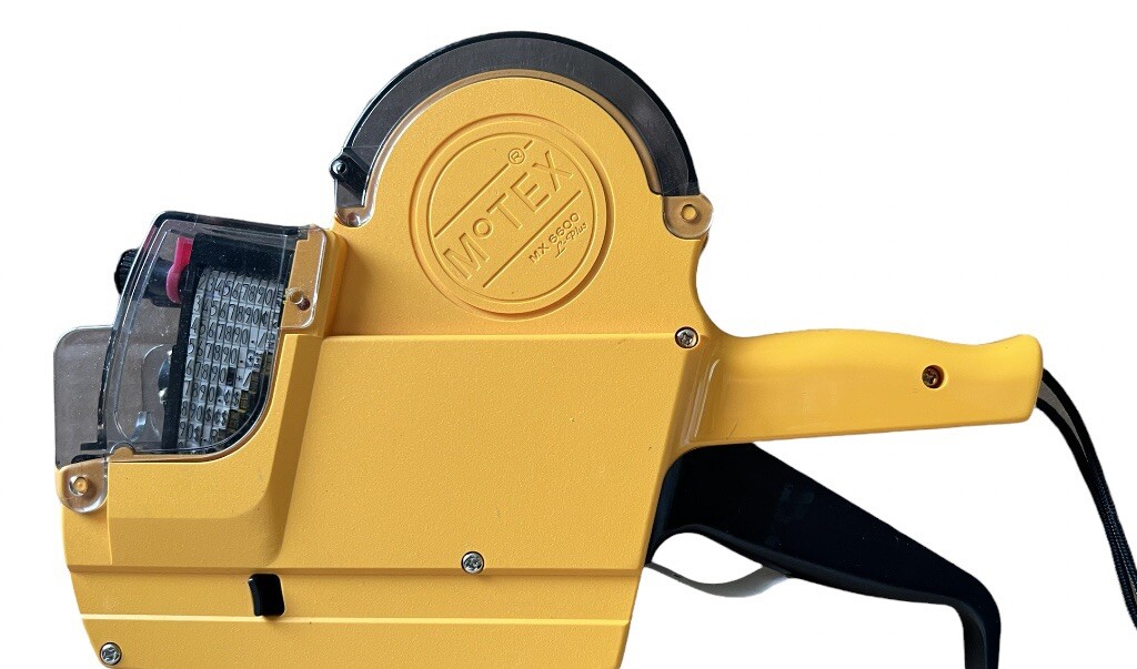 MX 6600 L-Plus Label Gun | 2 Lines 10 Characters Commercial Pricing Gun ...