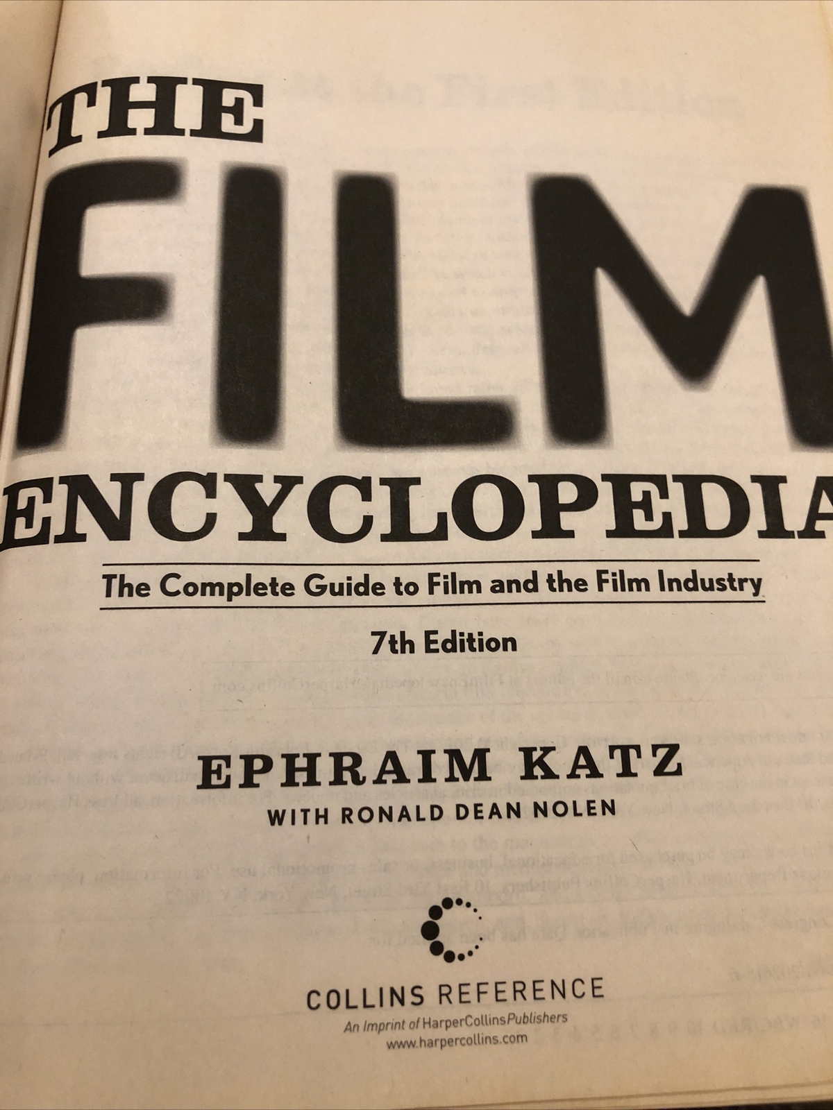 The Film Encyclopedia 7Th Edition: The Complete Guide To Film And The ...