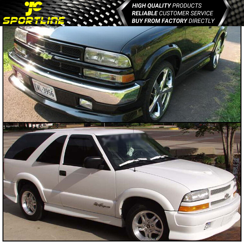 Fits 98-04 Chevy S10/ GMC S15 sonoma Extreme Style Front Bumper Lip ...