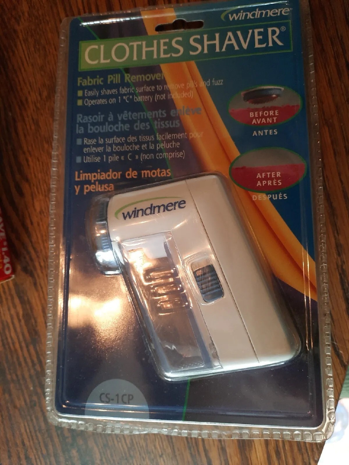 Windmere Clothes Shaver Cordless Fabric Pill Remover Sealed Package | eBay