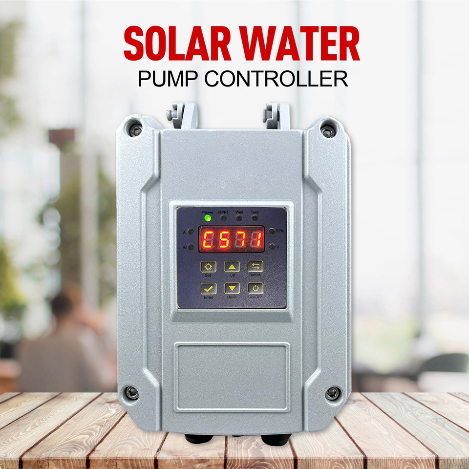 Solar Water Pump Controller MPPT Regulator Brushless For Well Pump DC ...