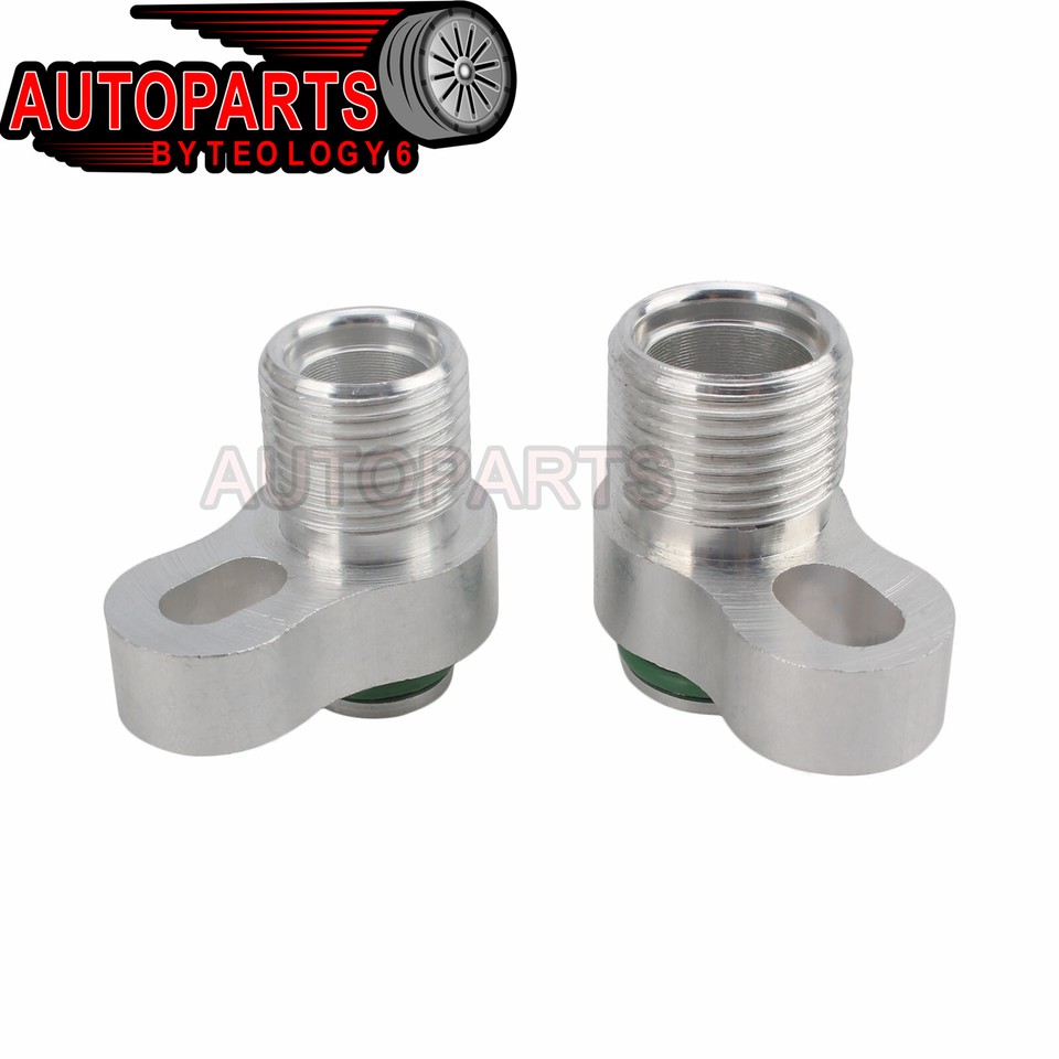 A/C Compressor Adapter Fittings Kit for Denso 10S17F & 10S20F for LS ...
