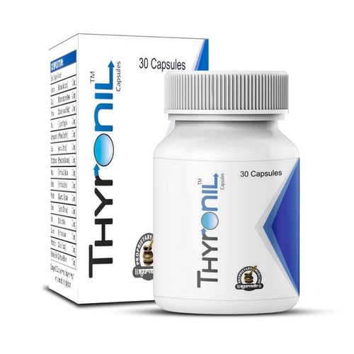 Natural Thyroid Health Herbal Supplements for Men & Women, Thyronil 120 ...