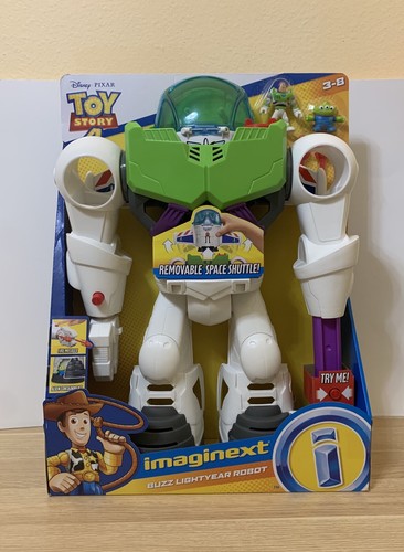 Imaginext Disney Pixar Toy Story 4 Buzz Lightyear Buzz Bot Robot ...