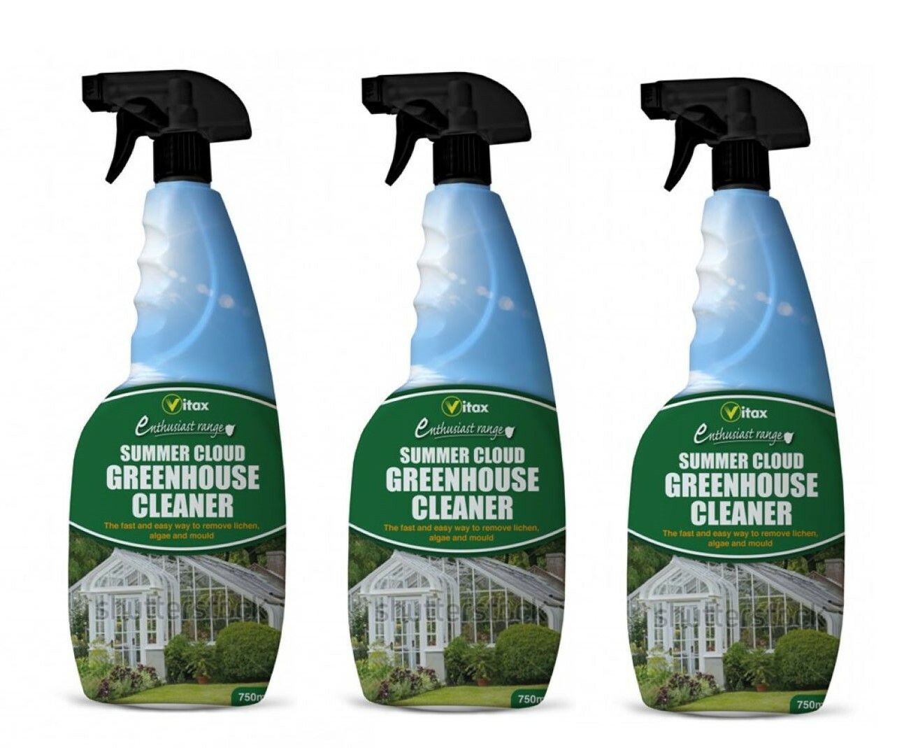 Vitax Summer Cloud Greenhouse Cleaner 750ml, Removes Algae And Mould ...