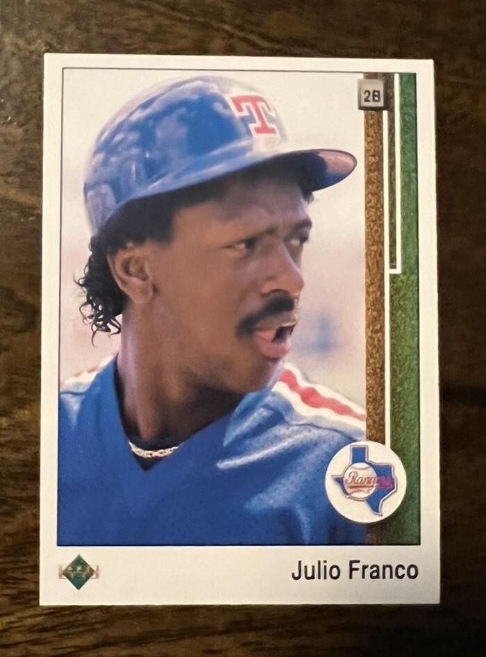1989 Upper Deck Julio Franco Baseball cards #793 | eBay