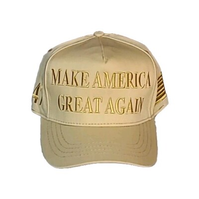 Authentic! All Gold Cali-Fame Limited Edition MAGA Hat. Trump 45-47 RNC ...