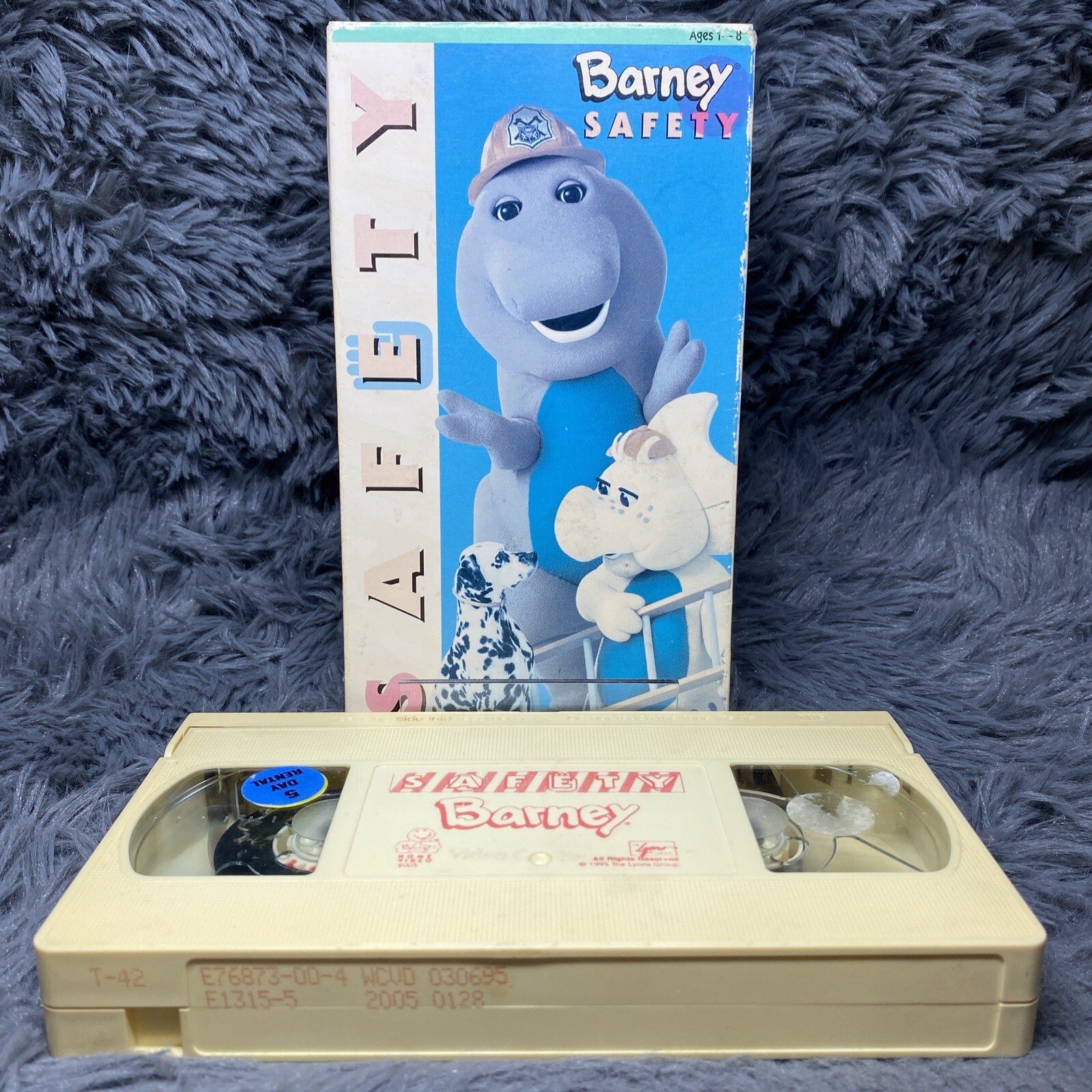 Barney Safety VHS Home Video Tape 1995 Lyons | Grelly USA