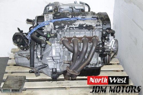 JDM Honda CRX 88-91 ZC DOHC Engine OBD0 with 5-Speed LSD Manual ...
