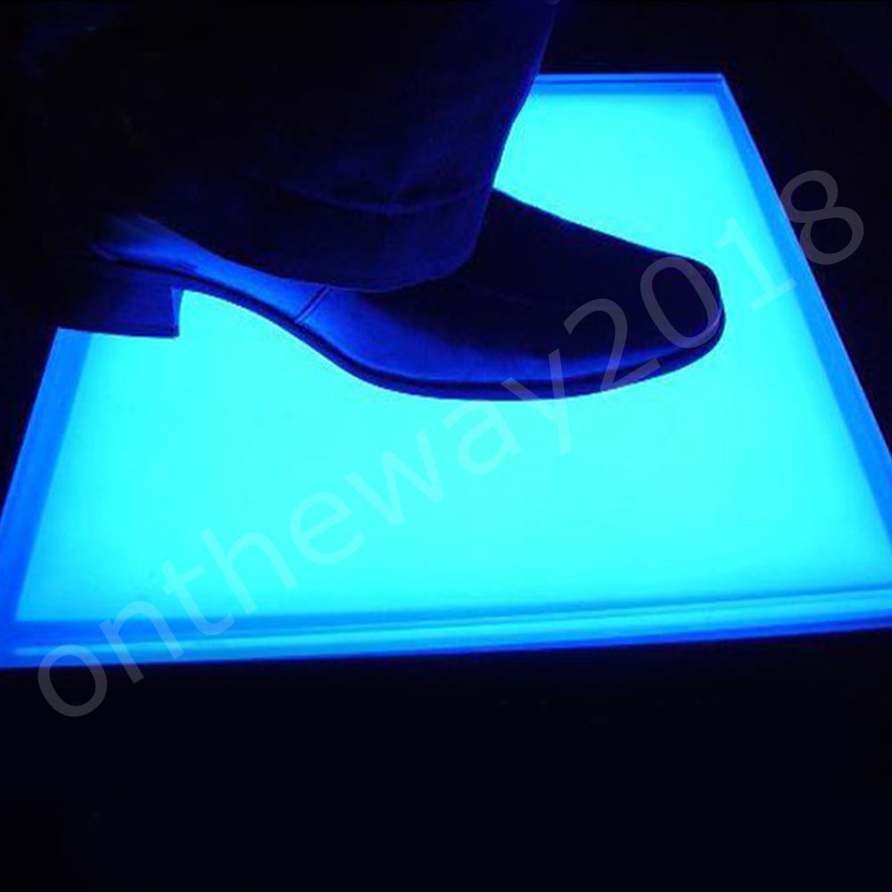 Electroluminescent A5 Cuttable EL Panel Red Paper Neon Sheet With 12V ...