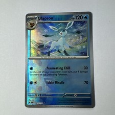 Glaceon (Poke Ball Pattern) 025/131 Sv: Prismatic Evolutions Holo for ...