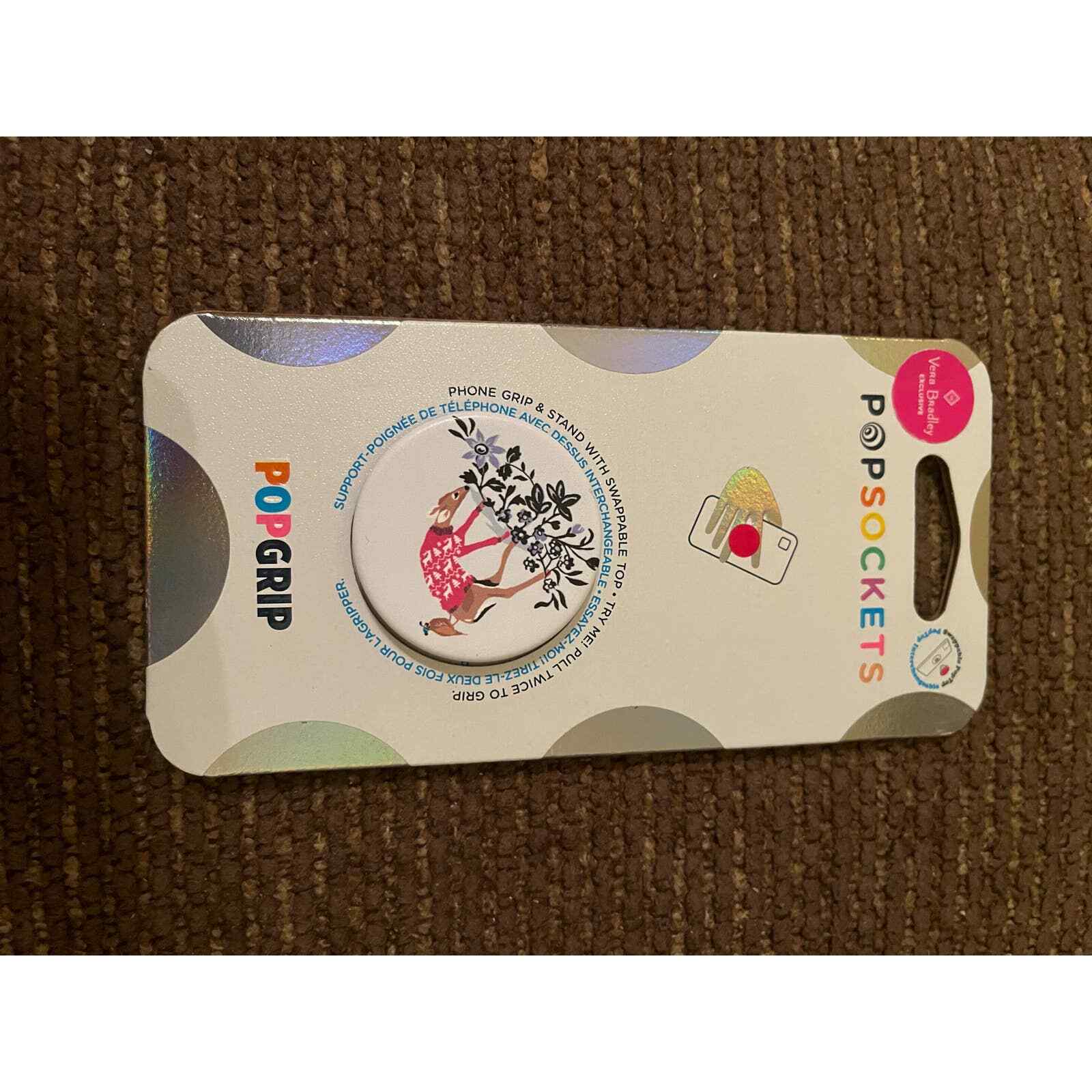Vera Bradley Popsocket in Merry Mischief NWT | eBay
