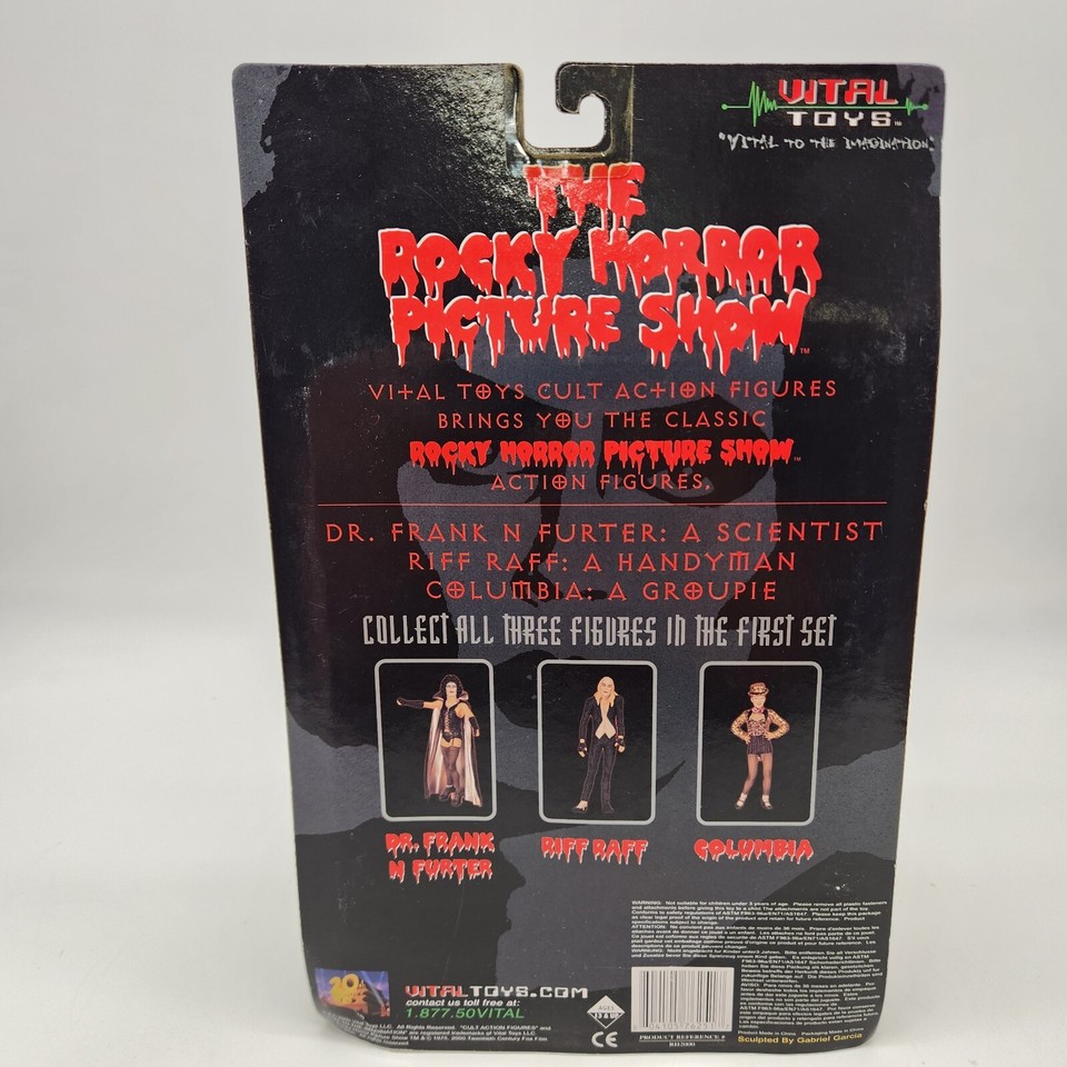 Vital Toys The Rocky Horror Picture Show Dr Frank N Furter Action ...