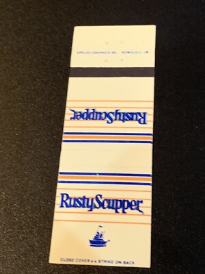 Vintage Matchbook: “Rusty Scupper” | eBay
