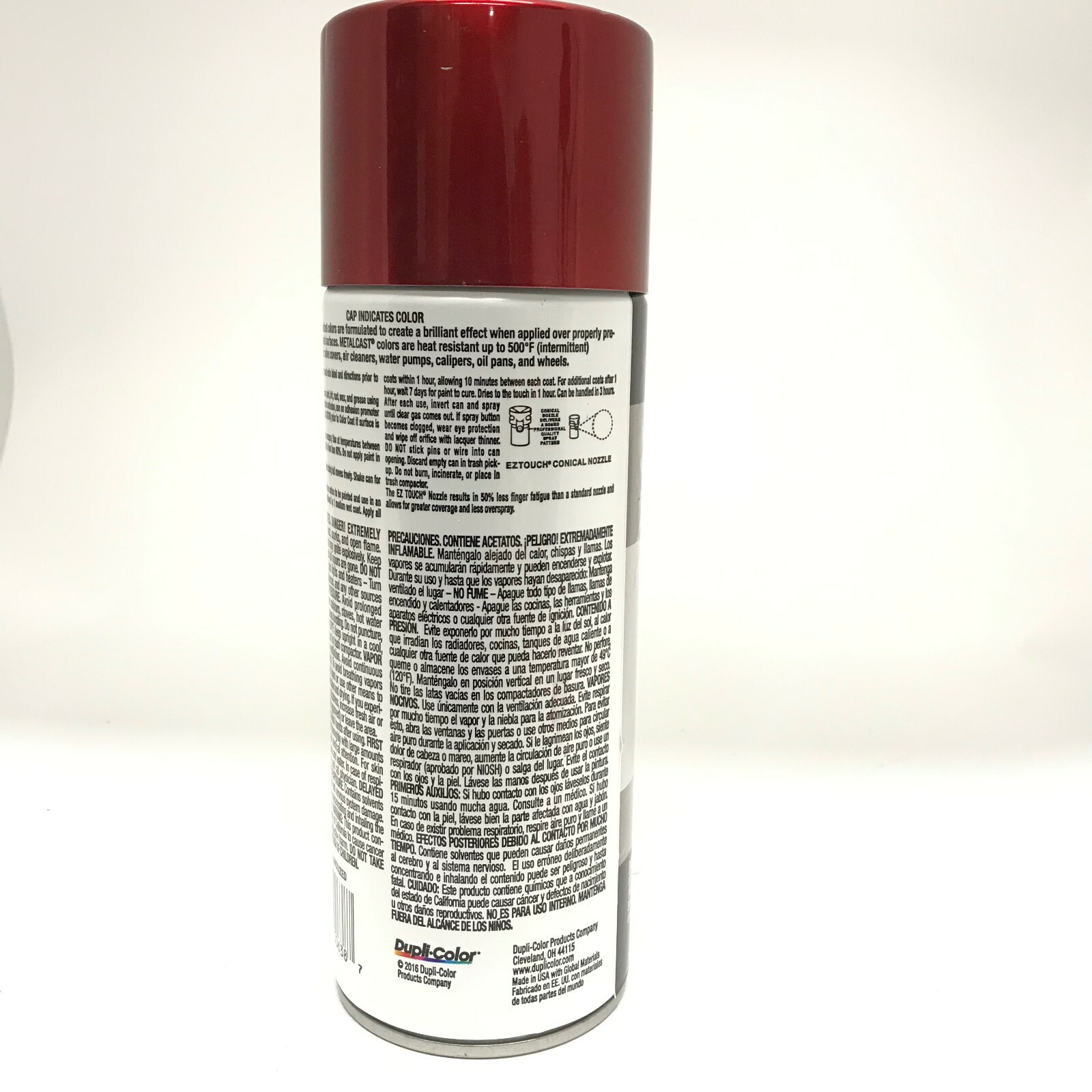 Duplicolor MC200 MetalCast RED Anodized Heat Resistant Coat - 11oz ...