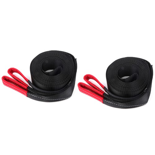 3" 14000lb Tow Strap 30 ft winch sling off-road ATV snatch vehicle ...