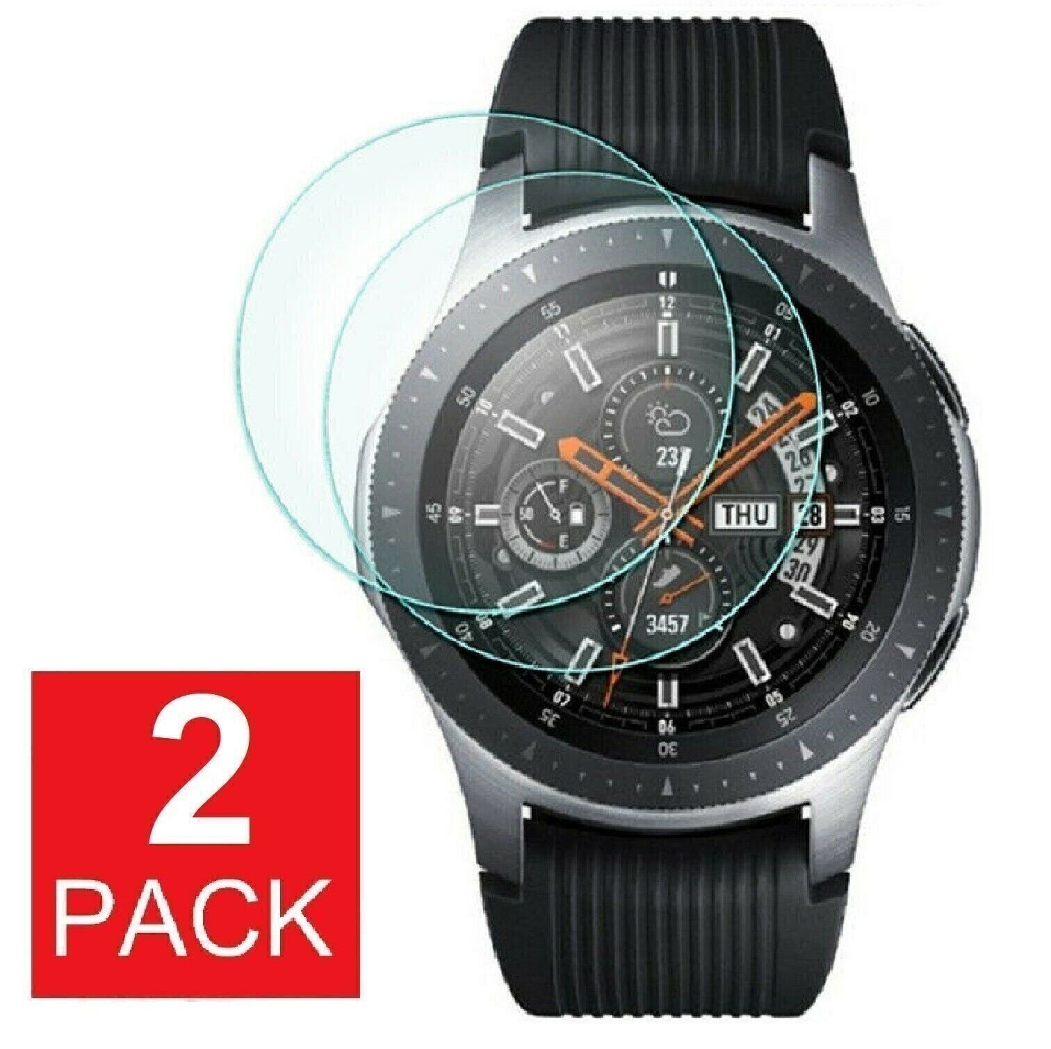 Tempered Glass Screen Protector for Samsung Galaxy Watch 3 4 5 6 ...