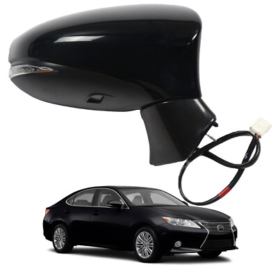 Right Passenger Side Mirror Power Adjust Heated Puddle Lamp For 13-18 ...