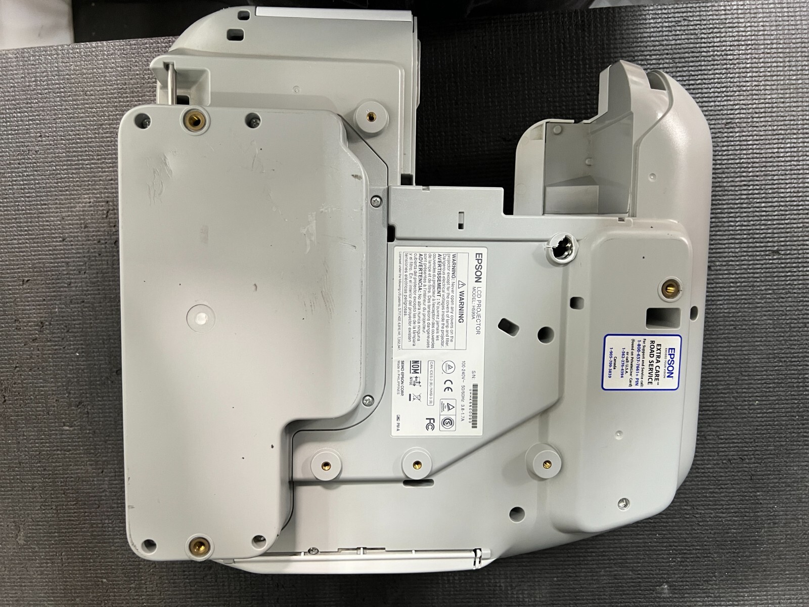 Epson BrightLink 595Wi WXGA 3lcd 3300 Lumens UST Ultra Short Throw ...