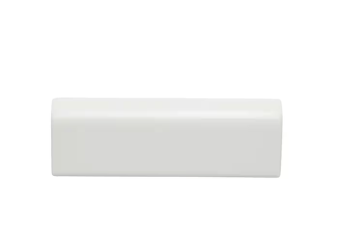 Daltile Restore Bright White 2" x 6" Ceramic Radius Bullnose Wall Tile ...