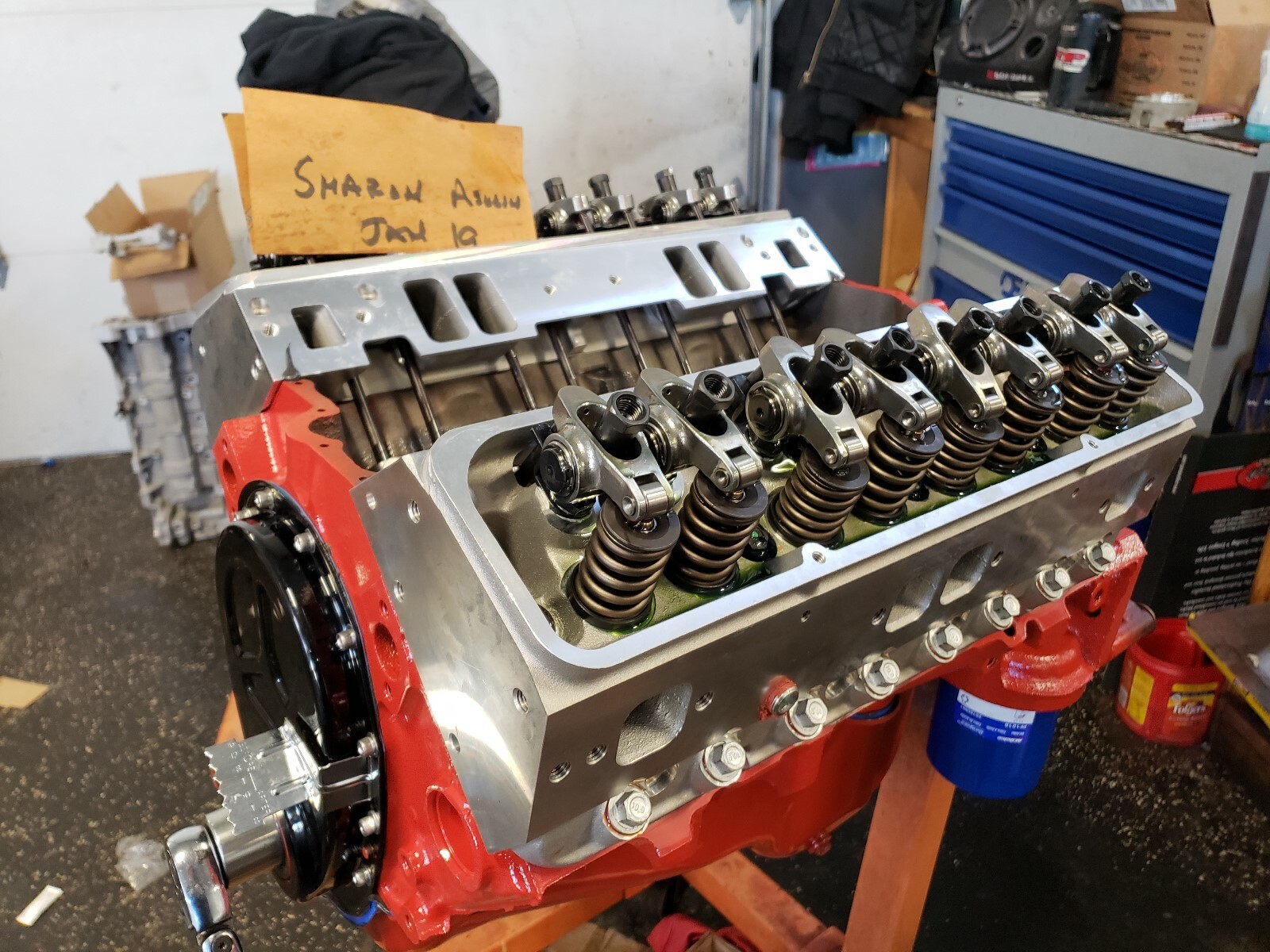 CHEVY 383 CID 420+HP CUSTOM CRATE ENGINE TURN KEY DYNO TEST 2 YEAR ...