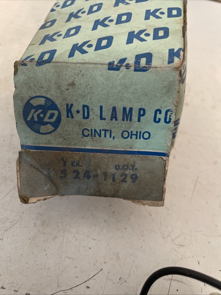 GENUINE KD LAMP AMBER CLEARANCE LAMP 524-1129 NEW 12V | eBay