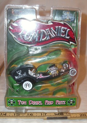 TOY ZONE TOM DANIEL RAD RATZ BAD MEDICINE CAR 1:43 NEW ON CARD | eBay