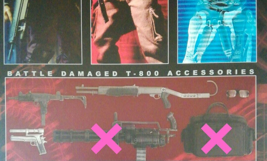 Hot Toys The Terminator Battle Damaged Terminator T-800 MMS02 1/6 Scale ...