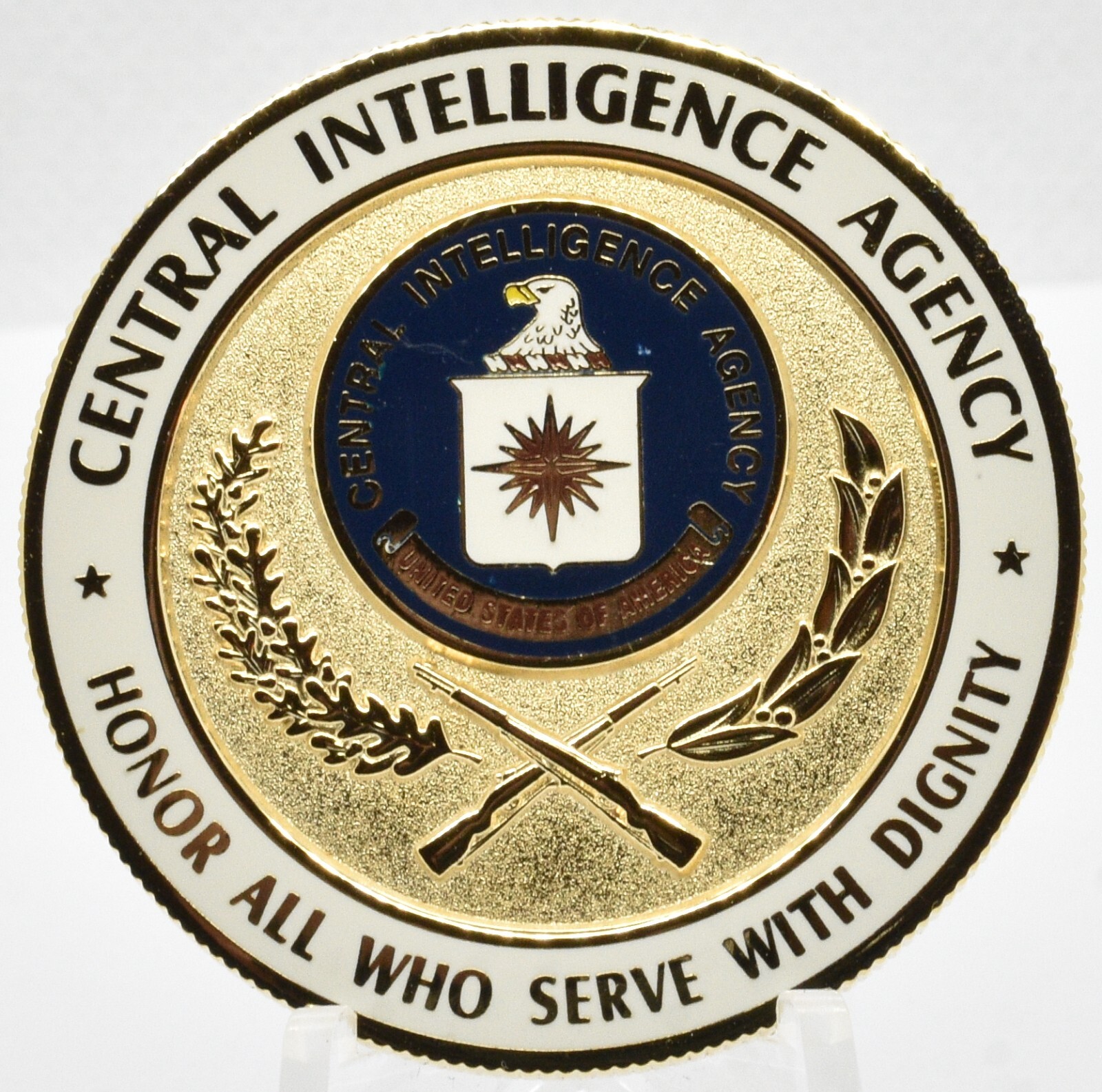 CIA Challenge Coin Security Protective Service Police Honor Guard | eBay