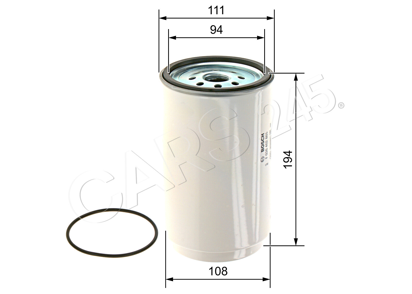 BOSCH F026402865 - Cross reference fuel filters