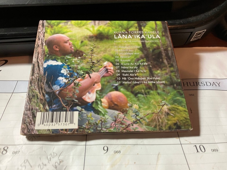 KUANA TORRES KAHELE - LANA'I KA'ULA VOL.5 SIGNED/AUTOGRAPHED CD | eBay