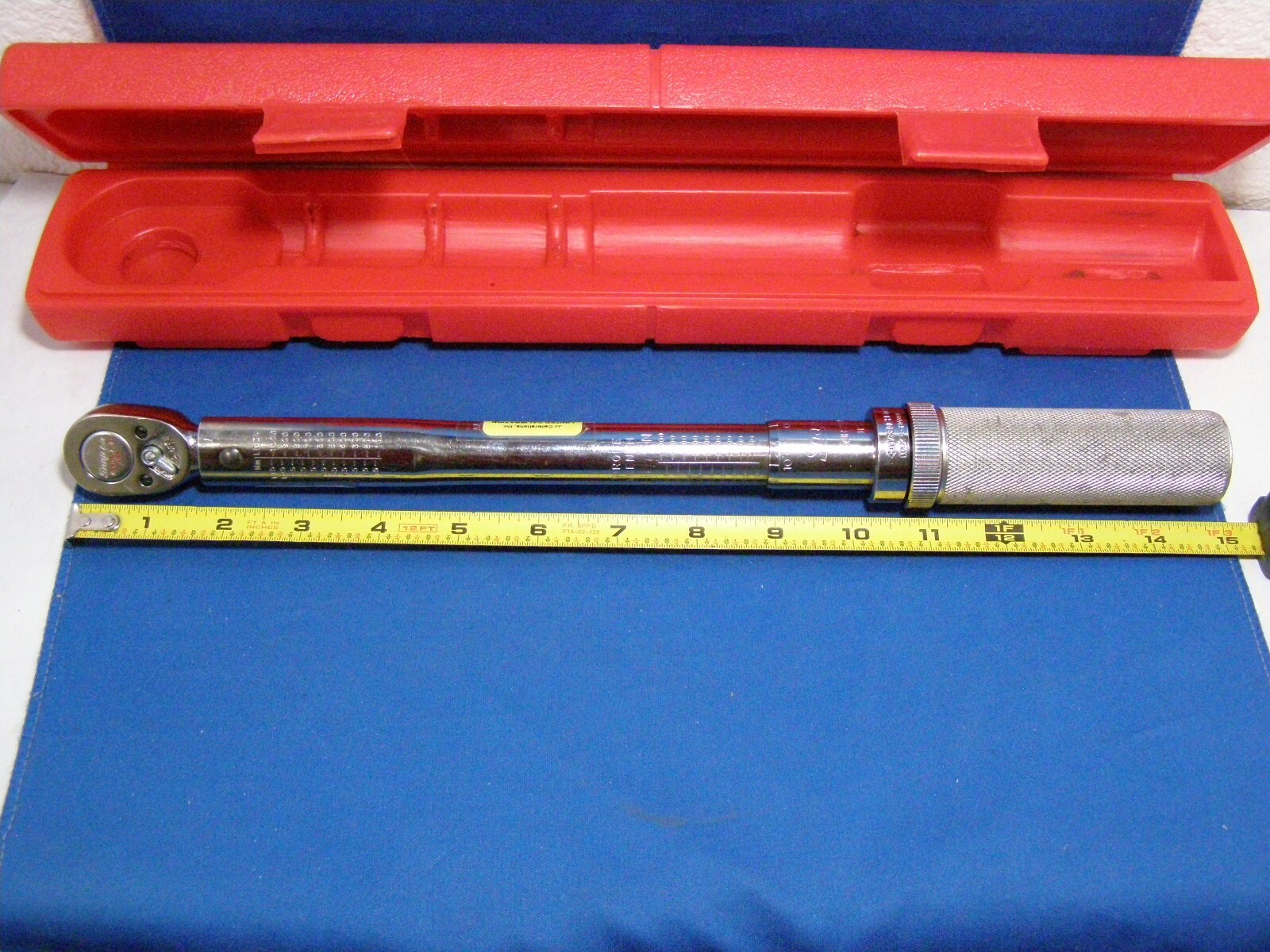 Snap On 3/8" drive Torque Wrench 200-1000 in-lb, model QJR284E for sale ...